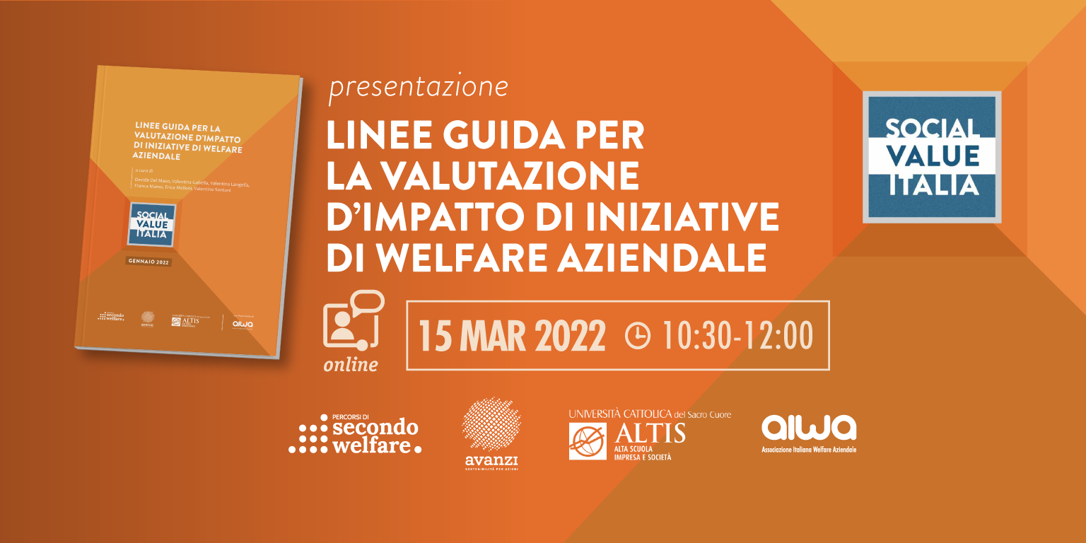 Presentazione delle Linee guida per la valutazione d'impatto di ...